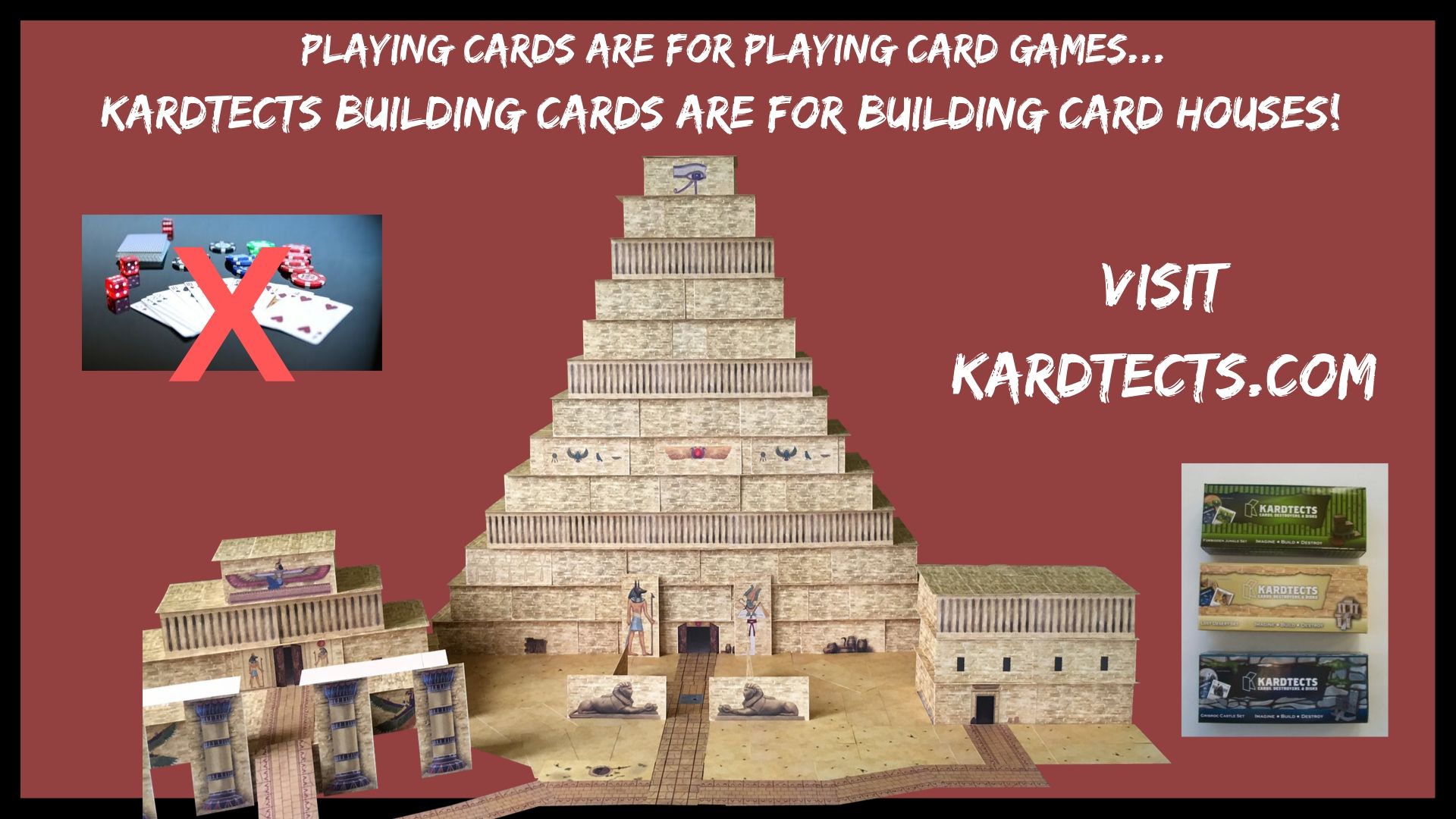 Build Incredible Cards Houses with Kardtects Building Cards – Kardtects ...